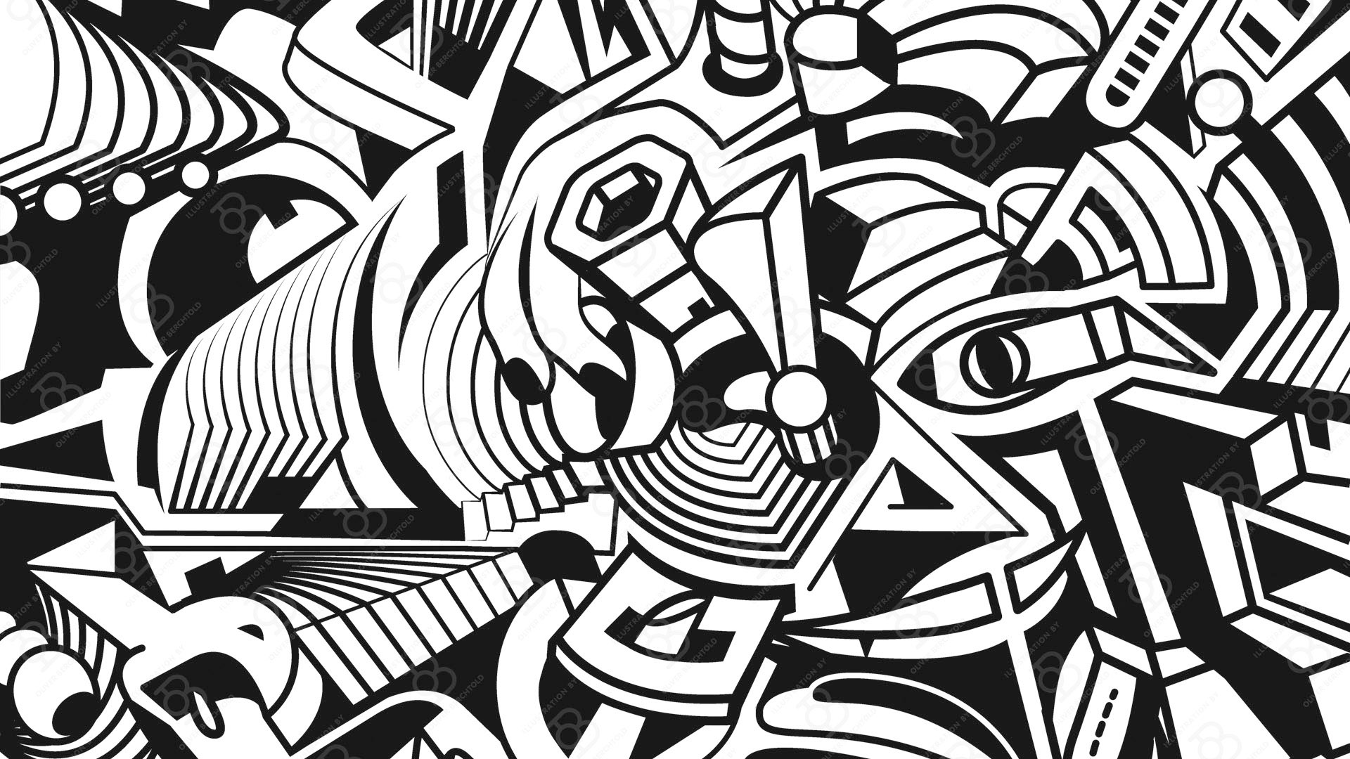 Vector Art - Black & White - graphixolution