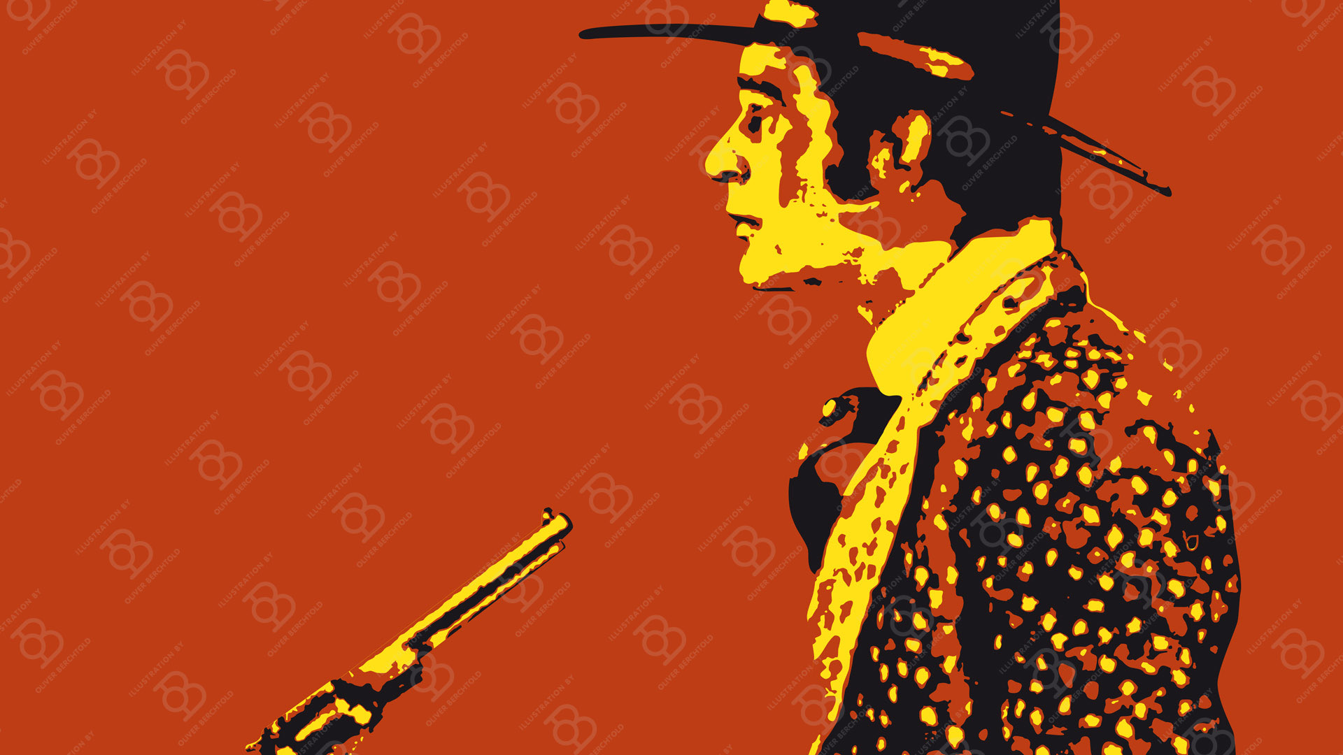 Vector Art - Movie - They call me Trinity - Terence Hill & Bud Spencer ...